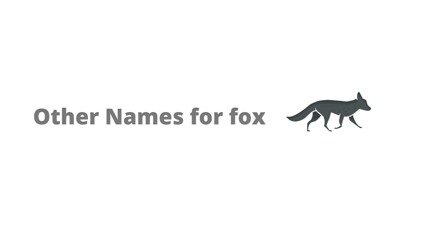250+ Fox Names (Male & Female) - Equine Desire